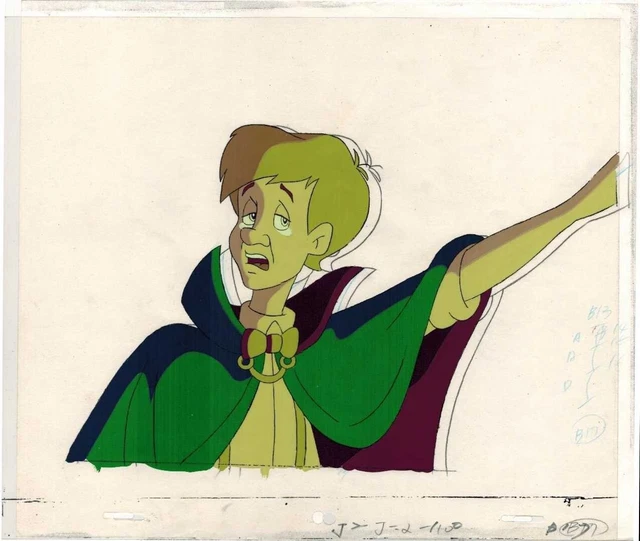 1980'S CARE BEARS THE MOVIE NICHOLAS ORIGINAL ANIMATION CEL + DRAWING ...