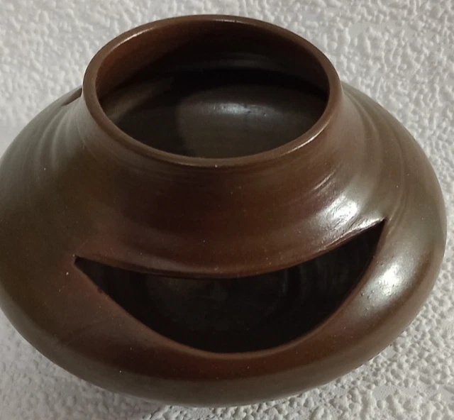 VINTAGE BOLINGEY STUDIO Pottery Vase Bowl – Mike Edwards – Perranporth ...