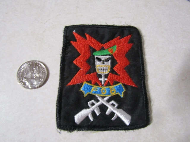 MILITARY PATCH OLD Vietnam Era Special Forces Fob Crossed Rifles EUR 13 ...