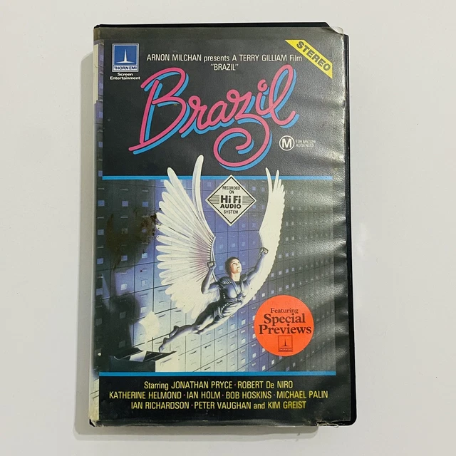 BRAZIL (VHS, 1985) 80s Sci-Fi Fantasy Thorn EMI Screen Entertainment ...