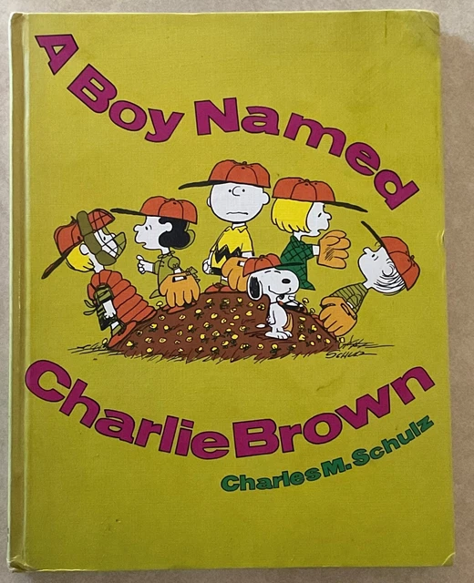 A BOY NAMED Charlie Brown by Charles M. Schulz 1969 Hardcover £14.35 ...