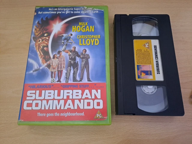 VHS BIG BOX Ex Rental Suburban Commando Video Cassette Tape £10.00 ...