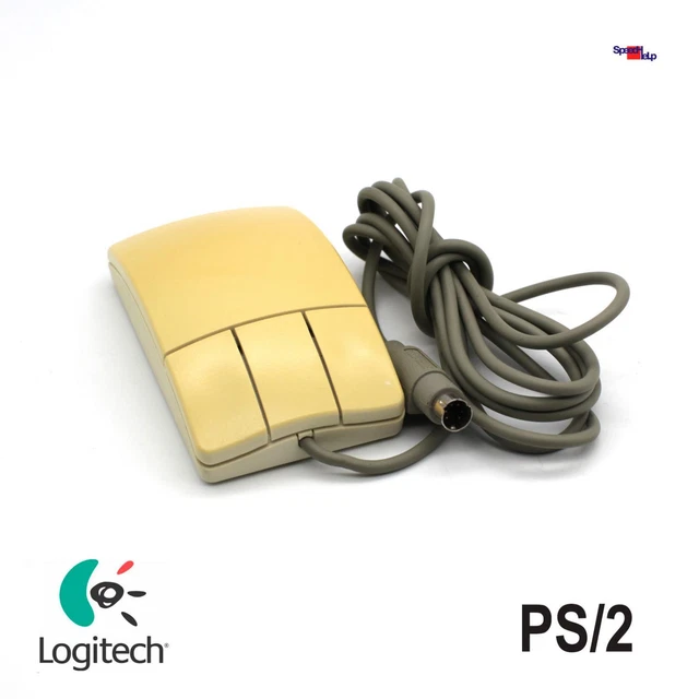 LOGITECH M-S30 MOUSE Ps/2 Connectors Port Retro Vintage PS2 PS-2 111 £ ...