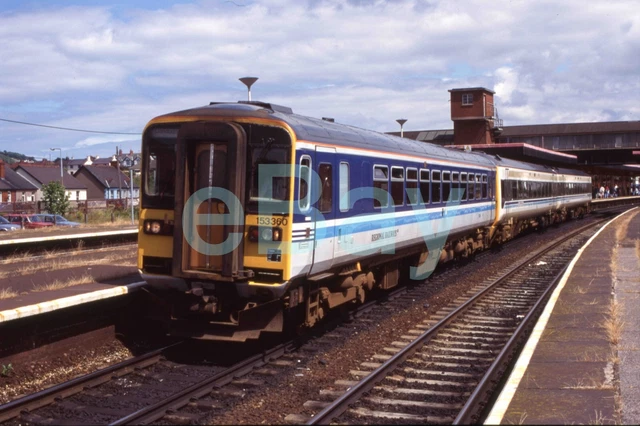 35MM RAILWAY SLIDE of Class 153 DMU 153360 @ Llandudno Jn Copyright to ...