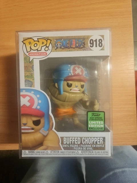 BUFFED CHOPPER ECCC 2021 Convention Exclusive Funko Pop One Piece Anime ...