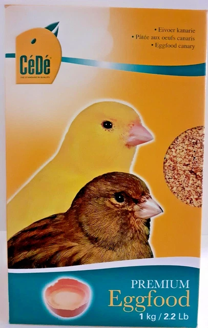 CEDE PREMIUM CANARY Egg Food 1kg Essential For Successful Rearing Of ...