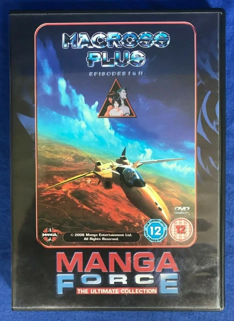 MANGA FORCE THE Ultimate Collection Macross Plus Episodes 1 And 2 Single Dvd EUR 11,79 - PicClick IT
