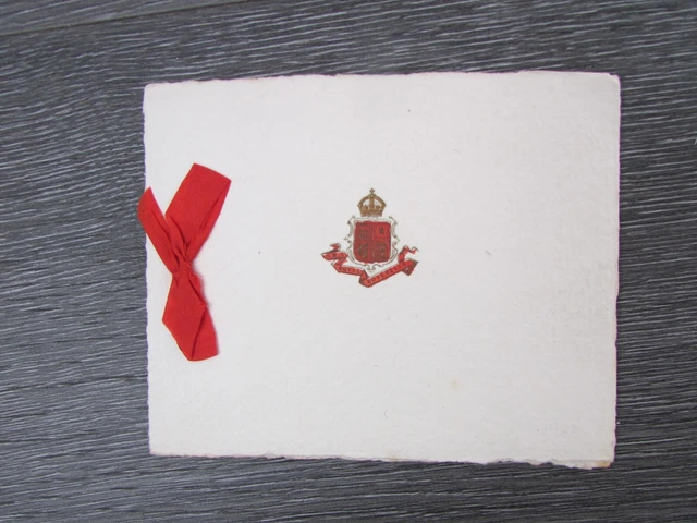 HMS ROYAL SOVEREIGN Royal Navy Ship c 1922 Xmas Christmas Card + Photo ...