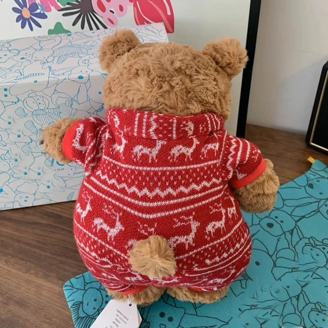 JELLYCAT BARTHOLOMEW WINTER Pyjamas: Premium Soft Plush with Dust Bag £ ...