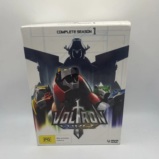 VOLTRON FORCE COMPLETE Season 1 DVD 4 Disc Box Set Region 4 PAL Free ...