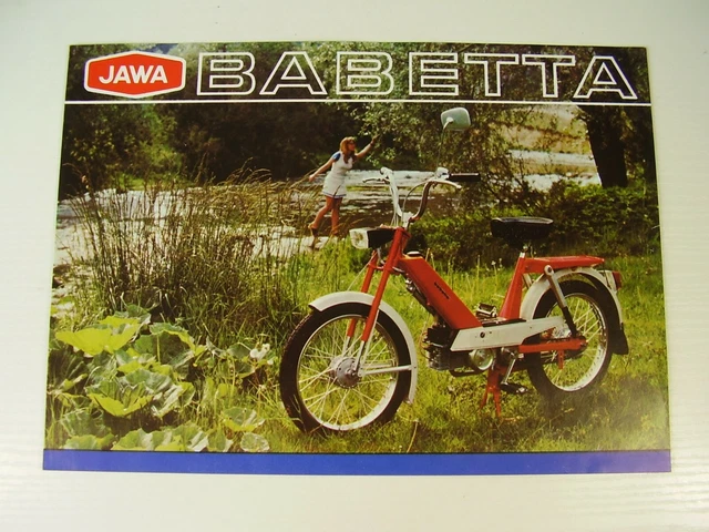 ORIGINAL ADVERTISING BROCHURE JAWA Babetta £17.07 - PicClick UK