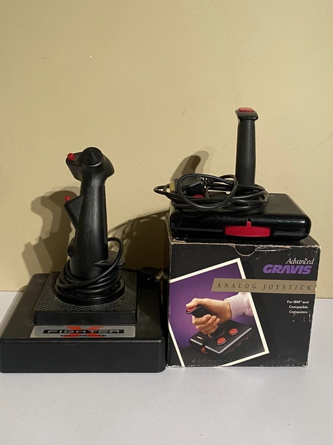 VINTAGE ADVANCED Gravis Analog Joystick Controller + Fighter ...