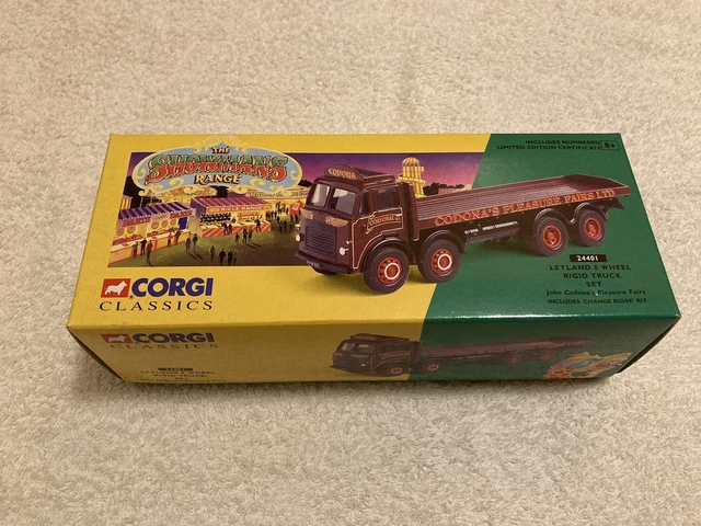 CORGI CLASSICS, The Showmans Range - Leyland 8 Wheel Rigid Truck Set ...