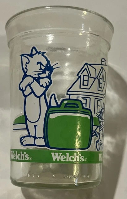 VINTAGE TOM AND Jerry The Movie 1993 Welch’s Jelly Glass Jar $8.39 ...