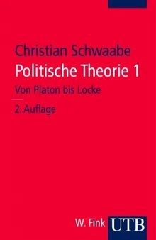 POLITISCHE THEORIE 1. Von Platon bis Locke. Grundzü... | Livre | état ...