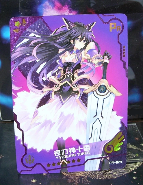 YATOGAMI TOHKA CARTE PR Anime Waifu Doujin Holo Foil Card Goddess Story ...