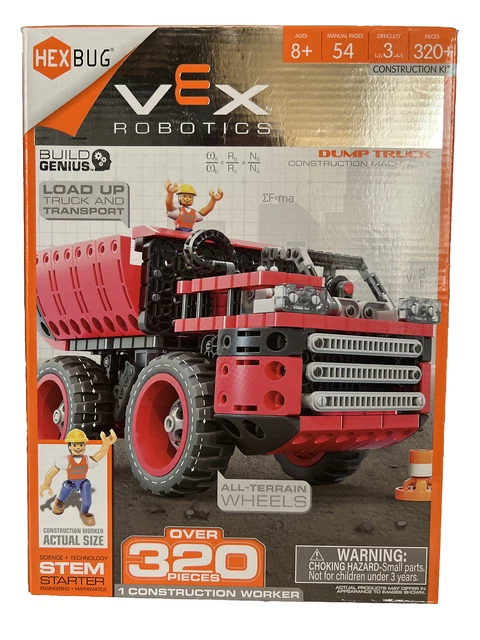 HEX BUG VEX ROBOTICS STEM Dump Truck Construction Machinery 320+ Stem ...