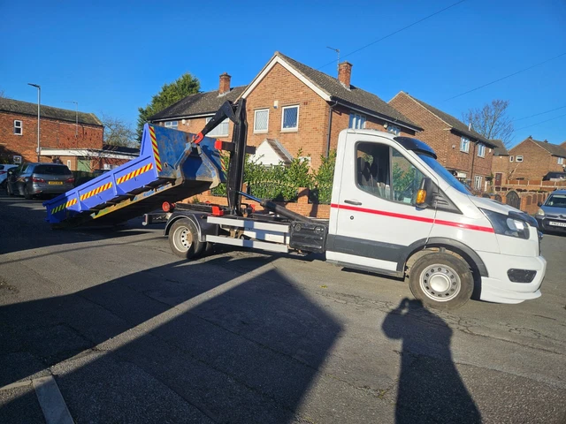 2016 TRANSIT LWB Hl5 Hook Loader, Skip Truck Hiab Hl4 Multilift, 2.2 ...