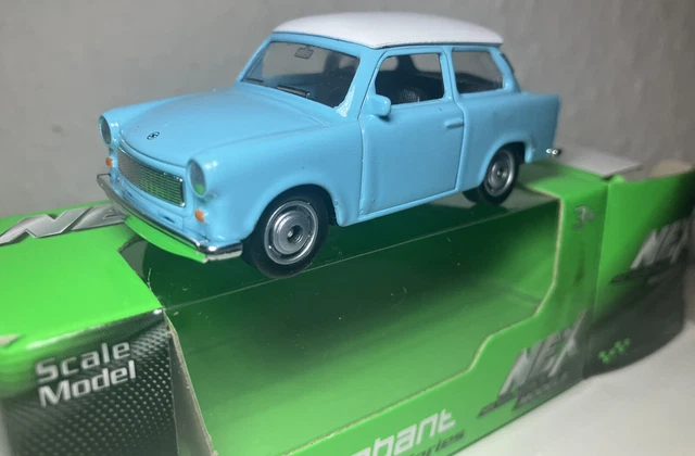 TRABANT 601 NEU mit OVP Modell Auto 1:60 DDR Kult NEU/ Trabi ( Welly ...