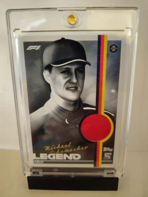 TOPPS TURBO ATTAX 2024 F1 Michael Schumacher Relic Patch Worn EUR 389 ...