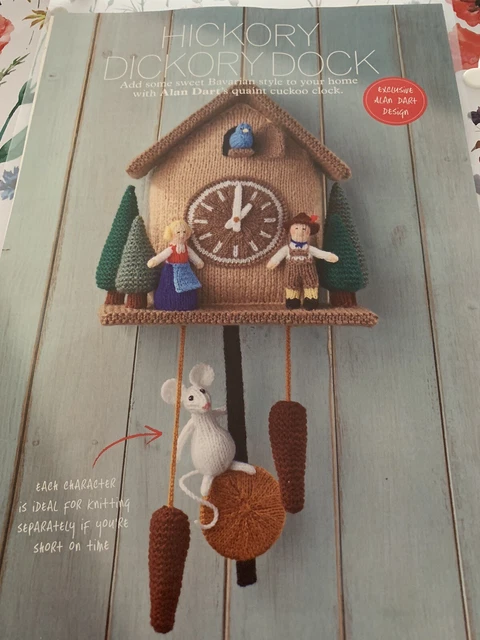 ALAN DART - HICKORY DICKORY DOCK Cuckoo Clock. Knitting Pattern. MAG ...
