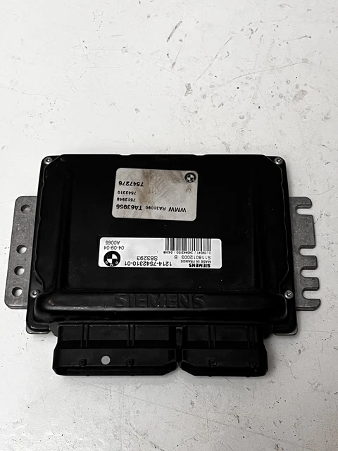 MINI COOPER R50, R53 engine control unit ECU 1214754231001 S118012003B ...