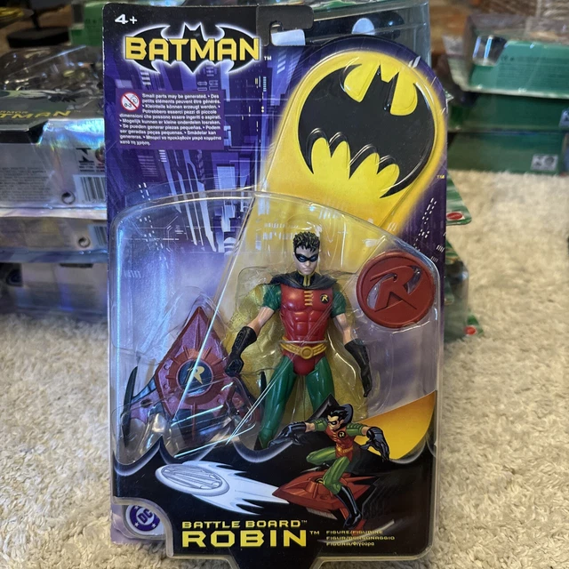BATMAN BATTLE BOARD Robin Red Mattel 2003 DC Figure £49.00 - PicClick UK