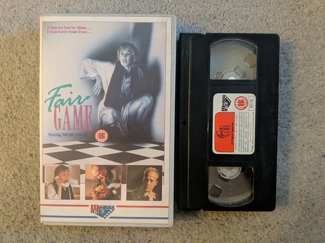 FAIR GAME VHS Video Big Box Ex Rental Medusa PAL £6.99 - PicClick UK
