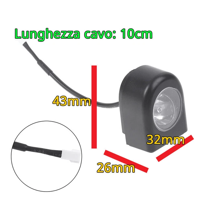 FRONT LIGHT SPOTLIGHT For Xiaomi Mijia M365 Replacement 1LRW £7.99 ...