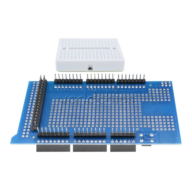 MEGA2560 PROTOTYPE SHIELD ProtoShield V3 W/ Min Breadboard For Arduino ...