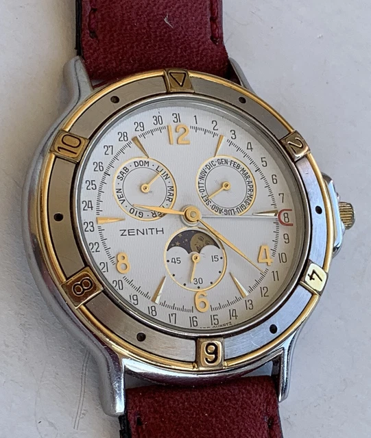 ZENITH FASI LUNA Calendario Completo EUR 380,00 - PicClick FR