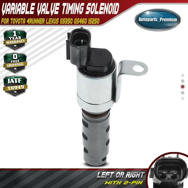 VARIABLE VALVE TIMING (VVT) Solenoid for Toyota 4Runner Lexus GS350 GS460 IS250 EUR 19,58 ...