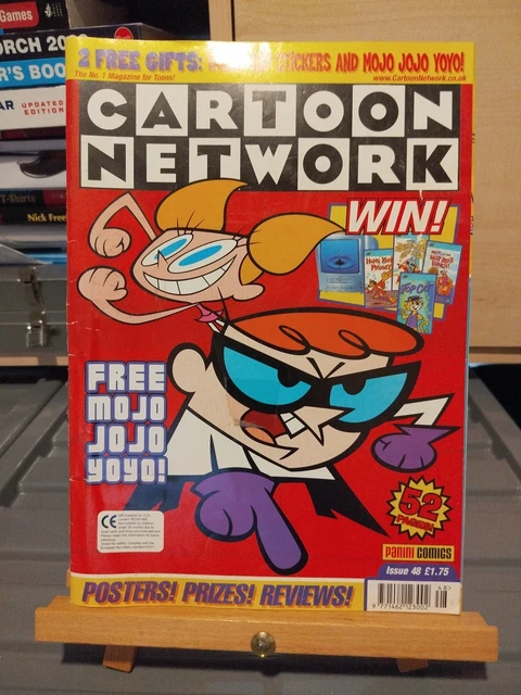 CARTOON NETWORK MAGAZINE Comic Issue 48 Dexters Laboratory Lab Vintage ...
