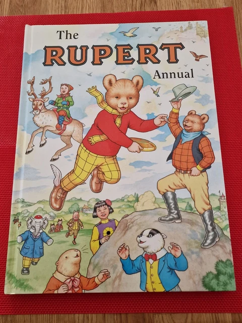 THE RUPERT ANNUAL No. 64 1999 Clipped Rupert On Spine in Yellow ...