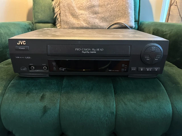 JVC VCR PLUS VHS Player Model HR-VP48U Pro-Cision 4Head TESTED No ...