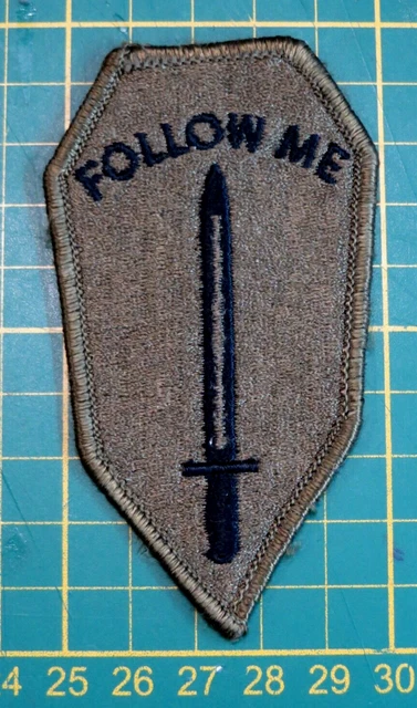 US ARMY INFANTRY School - Follow Me - Patch Toppa Ricamata - EUR 4,99 ...