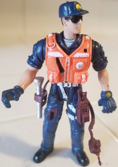 CHAP MEI RESCUE Squad Worker Coast Guard Action Figure Lanard GI Joe ...
