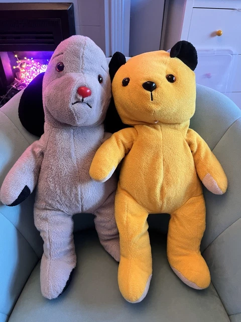 LARGE SOOTY AND Sweep Teddy Plush Soft Toy Vintage Tv Show 20” Bundle ...