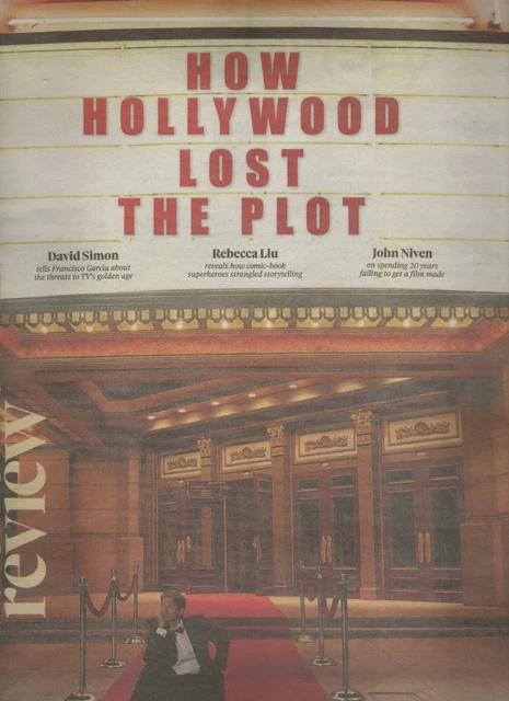 THE NEW REVIEW Supplement August 24 2025 How Hollywood Lost The Plot £5.99 - PicClick UK