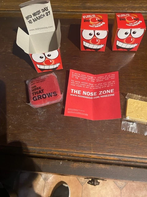 RARE COLLECTIBLE 2007 Red Nose Day Comic Relief Nose 3 available £12.00 ...