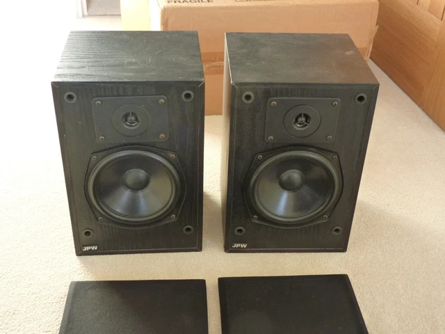 JPW MINI MONITOR speakers - boxed £25.00 - PicClick UK
