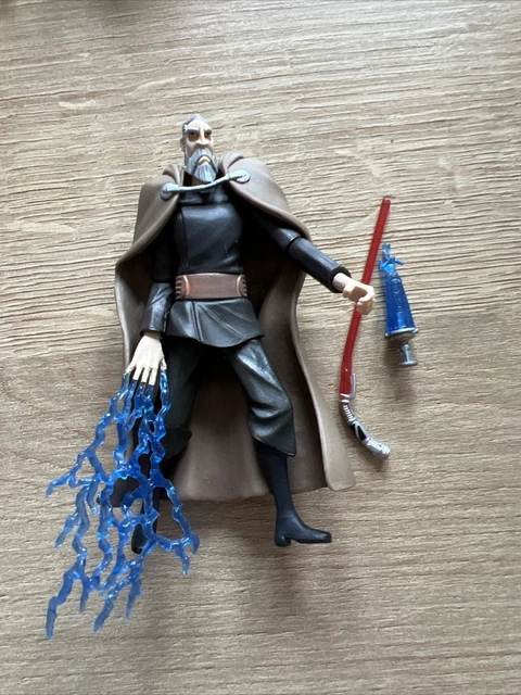 COUNT DOOKU SITH Lord Star Wars 2008 Clone Wars Figure Toy DARTH ...