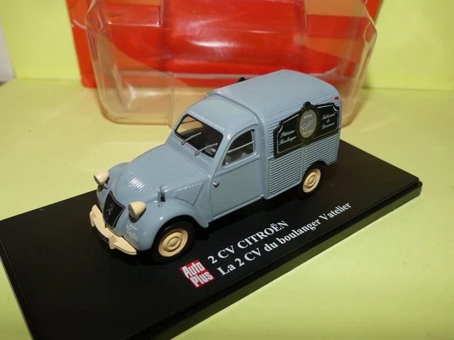 CITROEN 2CV N°074 Du Boulanger Vatelier Auto Plus 1:43 EUR 17,60 ...