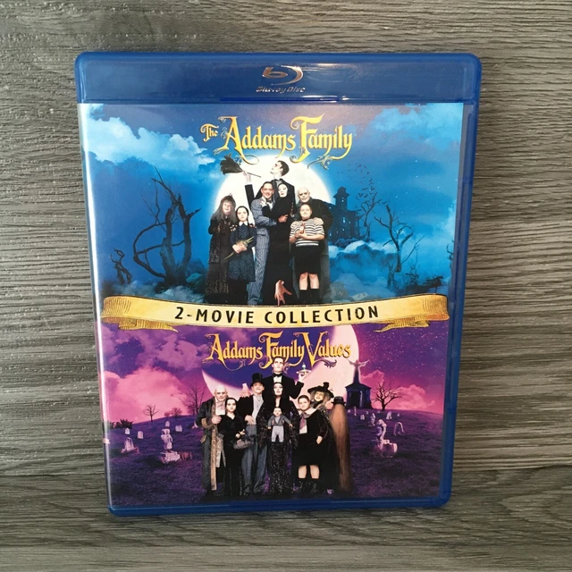 THE ADDAMS FAMILY Addams Family Values: 2 Movie Collection Blu Ray £16. ...