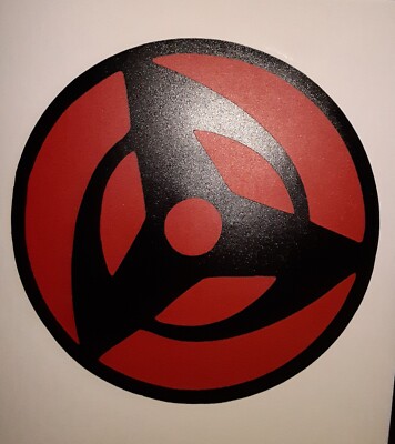 AKATSUKI SYMBOL OUTLINE Naruto Sticker Vinyl Decal Windows/Laptop ...