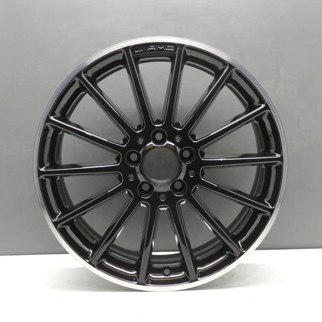 MERCEDES A-CLASS AMG-LINE 18" Alloy Wheel Rim Black Diamond Cut Rim ...