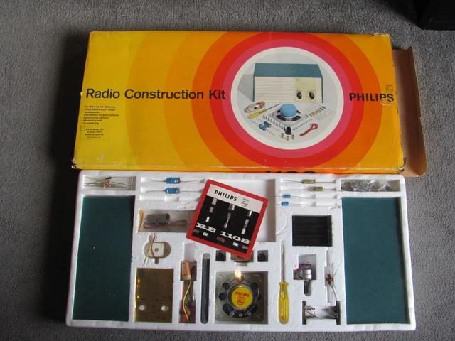 PHILIPS RADIO CONSTRUCTION Kit EE1108 (UK RE2) £199.00 - PicClick UK