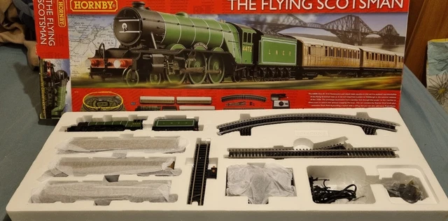 HORNBY FLYING SCOTSMAN Train Set R1167 £116.00 - PicClick UK
