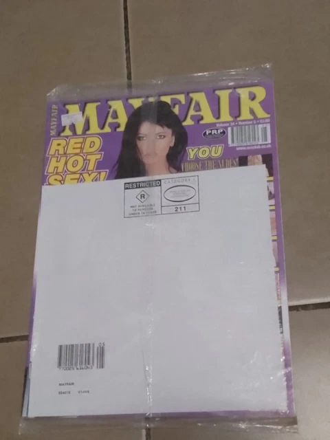 VERONICA ZEMANOVA MAYFAIR Magazine Vol. 34 #5 UK Vtg European Top Porn ...