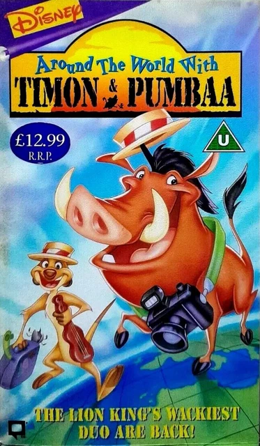 TIMON AND PUMBAA: Around The World With Timon And Pumbaa **(PAL VHS ...